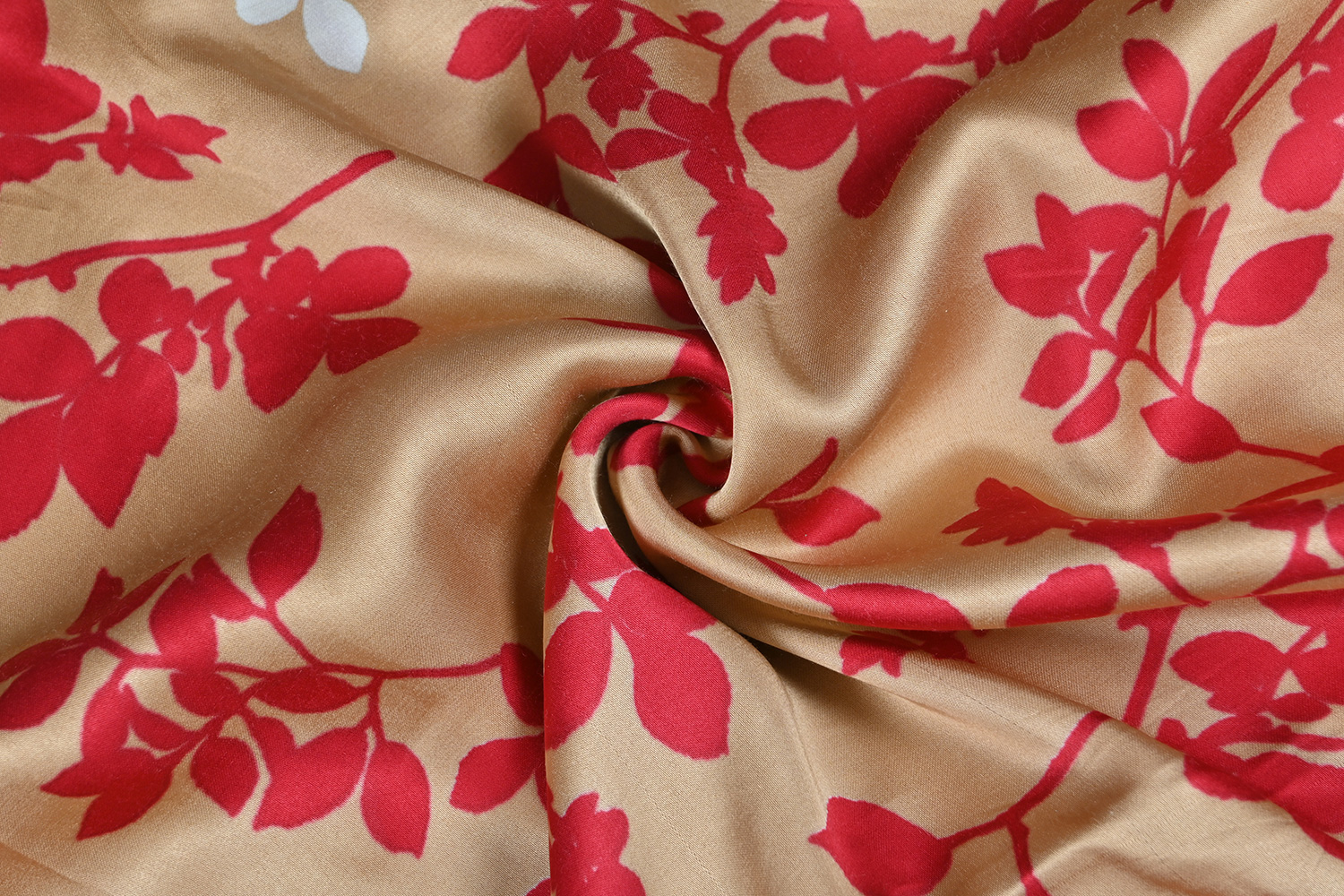 Printed Modal Satin Fabric-2984223