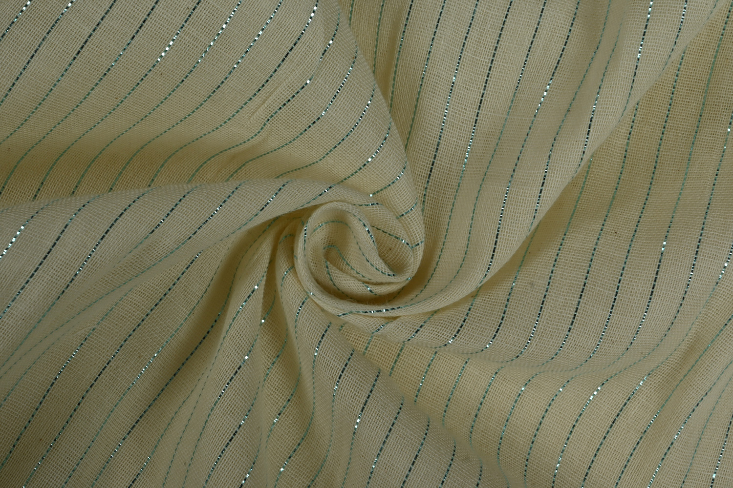 Cotton Double Cloth Lurex Stripe Fabric-41227623