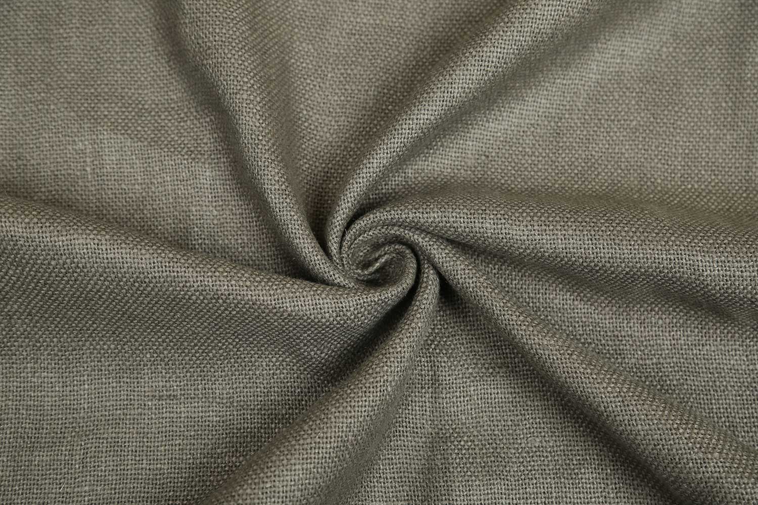 Linen Hopsack Dyed Fabric-4653824